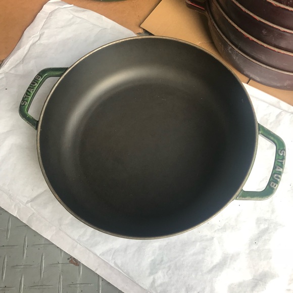 Staub | Kitchen | Staub 28cm 3 Green Basil | Poshmark